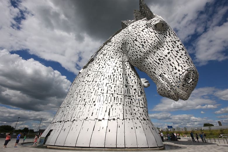 Falkirk met The Kelpies en Falkirk-wiel - vakantieroute
