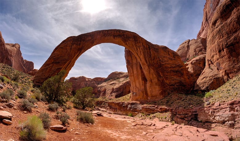 Prachtige natuurbruggen - vakantieroute